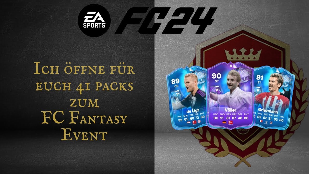 EA FC 24 Pack Opening zum Fantasy Event (Eventkarte garantiert)!!!!!😍😍😍 ...