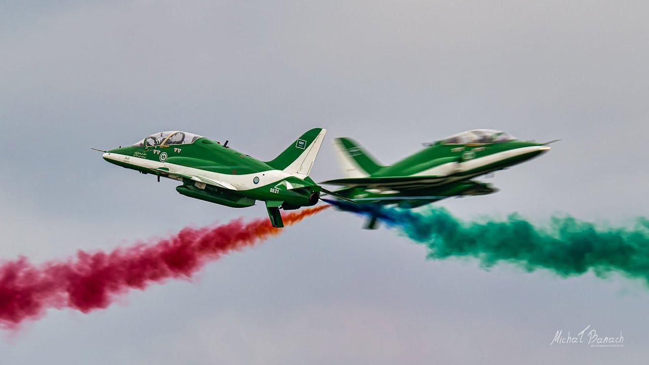 SAUDI HAWKS / Royal Saudi Air Force - Kecskeméti Repülőnap 2021.08.28 ...