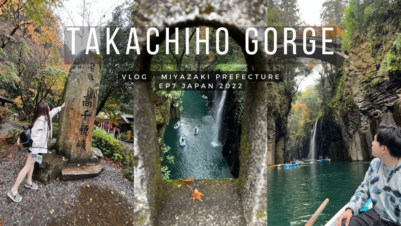 Takachiho Gorge at Miyazaki Prefecture - Row a boat with magnificent ...