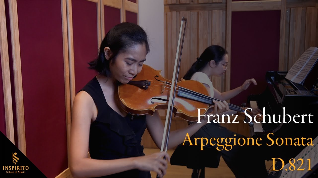 Schubert: Arpeggione Sonate D.821 in A minor - Allegro Moderato - Patcharaphan Khumprakob - YouTube