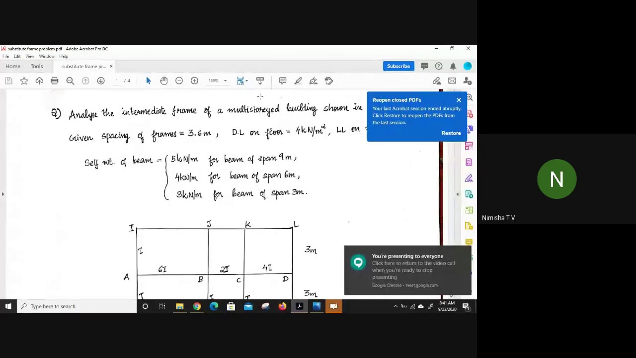 Substitute Frame Method class2 - YouTube