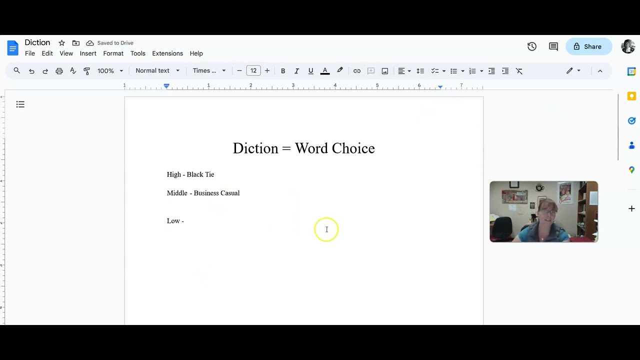 Diction in Writing: Levels of Diction (Part 1 of 2 on Diction) - YouTube