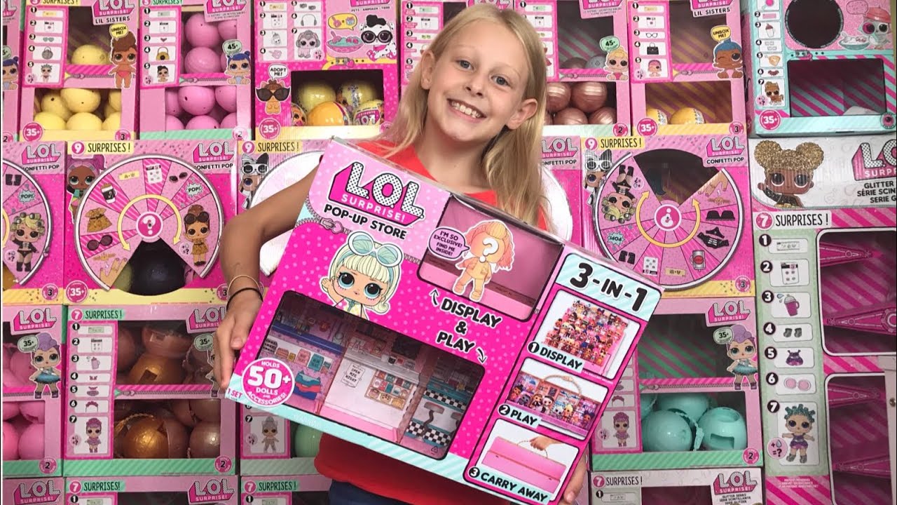 LOL Surprise - Pop Up Store - WE FOUND IT AND ITS SO SO AMAZING ! - YouTube