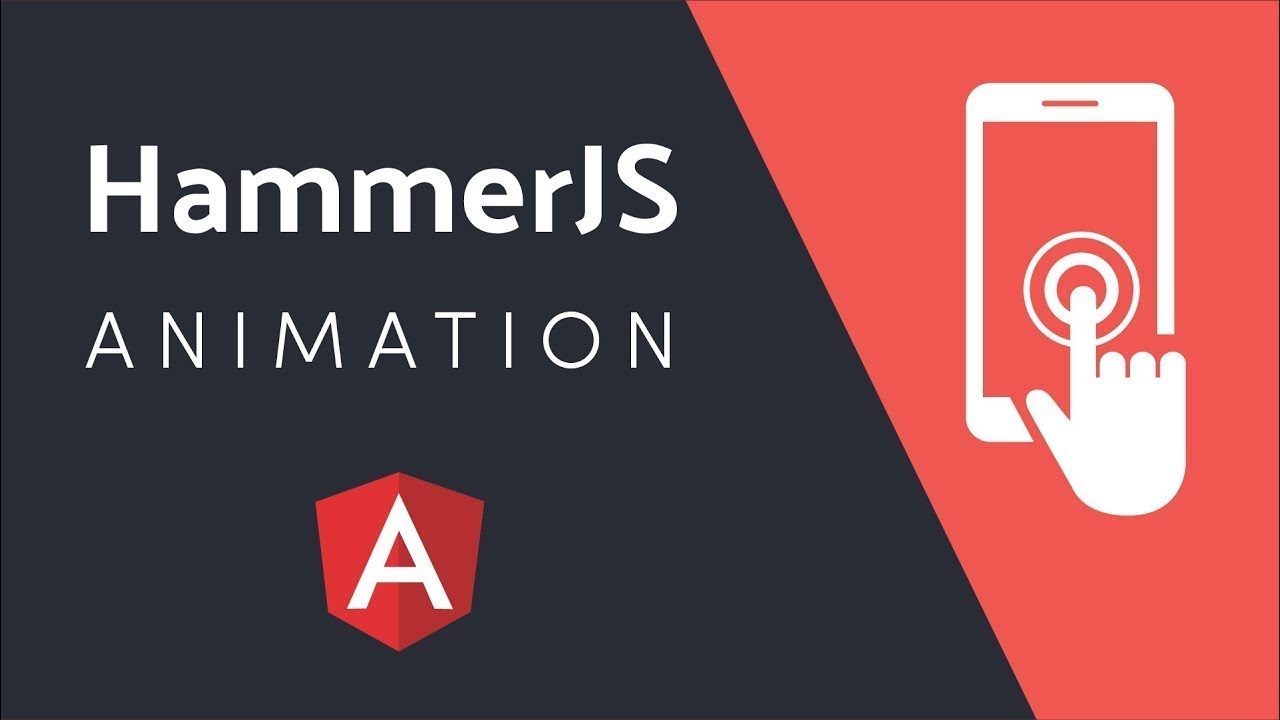 Swipe, Tap, Pinch - HammerJS + Angular Animations - YouTube