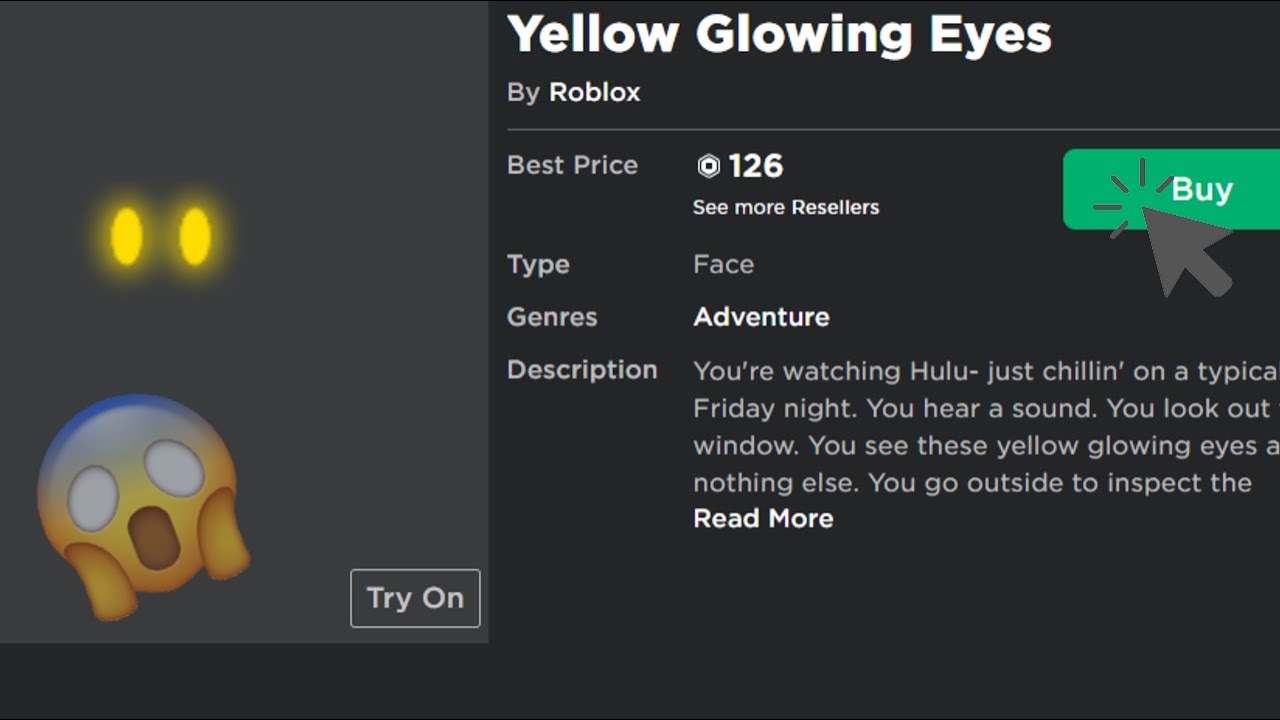 HOW TO GET YELLOW GLOWING EYES FOR CHEAP - YouTube