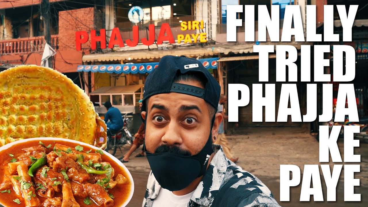 Phajja Ke Paye | Vlog | With Jazzy | Lahore | Heera Mandi - YouTube