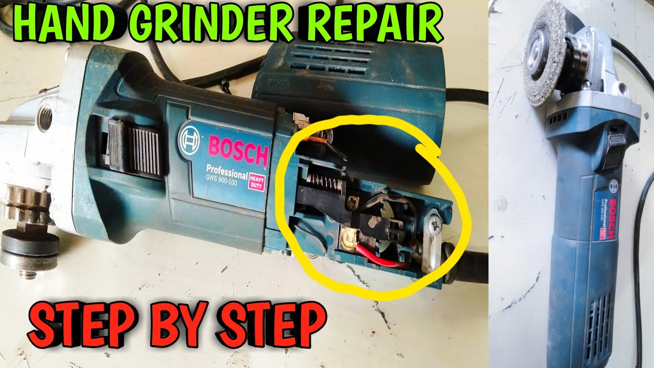 Hand grinder repair ! hand grinder kese repair Karen - YouTube