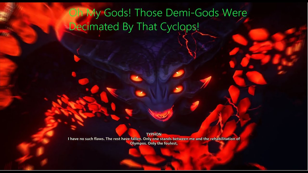 Oh My Gods! Those Demi Gods Were Decimated By That Cyclops! - YouTube