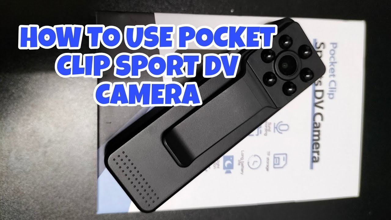 CARA MENGGUNAKAN POCKET CLIP SPORT DV CAMERA | CAMERA MINI @airel87 ...