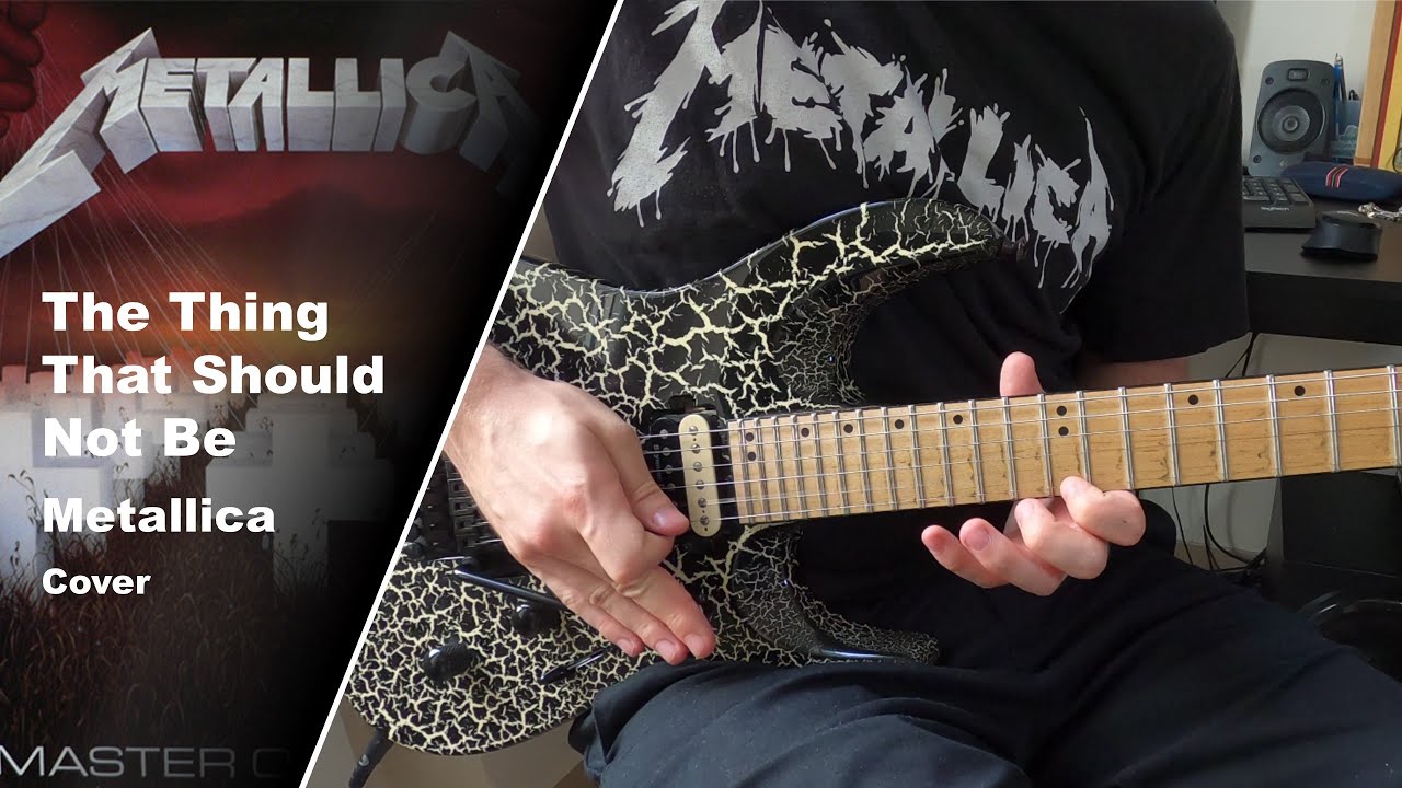 Metallica – The Thing That Should Not Be - Guitar Cover w/Solo (+Tabs ...