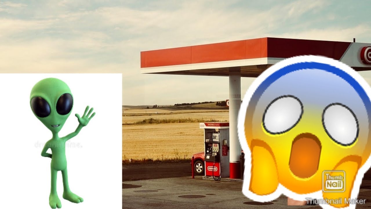 gas station experience👽 - YouTube