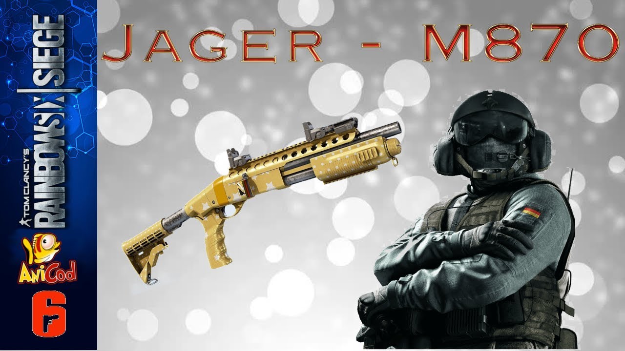 Rainbow Six Siege - Jager / Bandit M870 Shotgun Best Set up Attachment ...