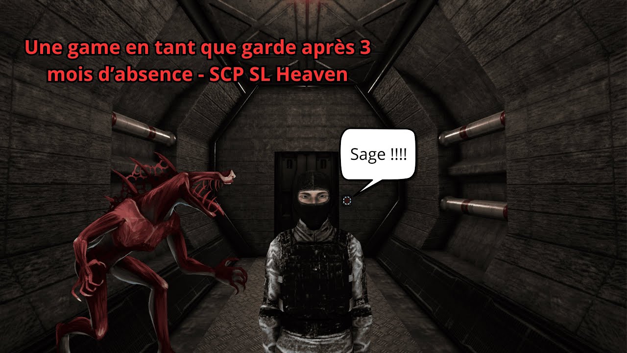 Une game en tant que garde-SCP SL-Heaven - YouTube