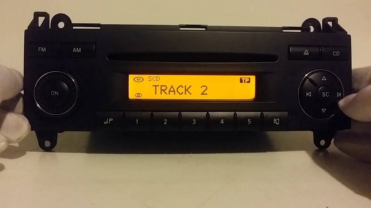Mercedes audio 5 be 7076#5 - YouTube