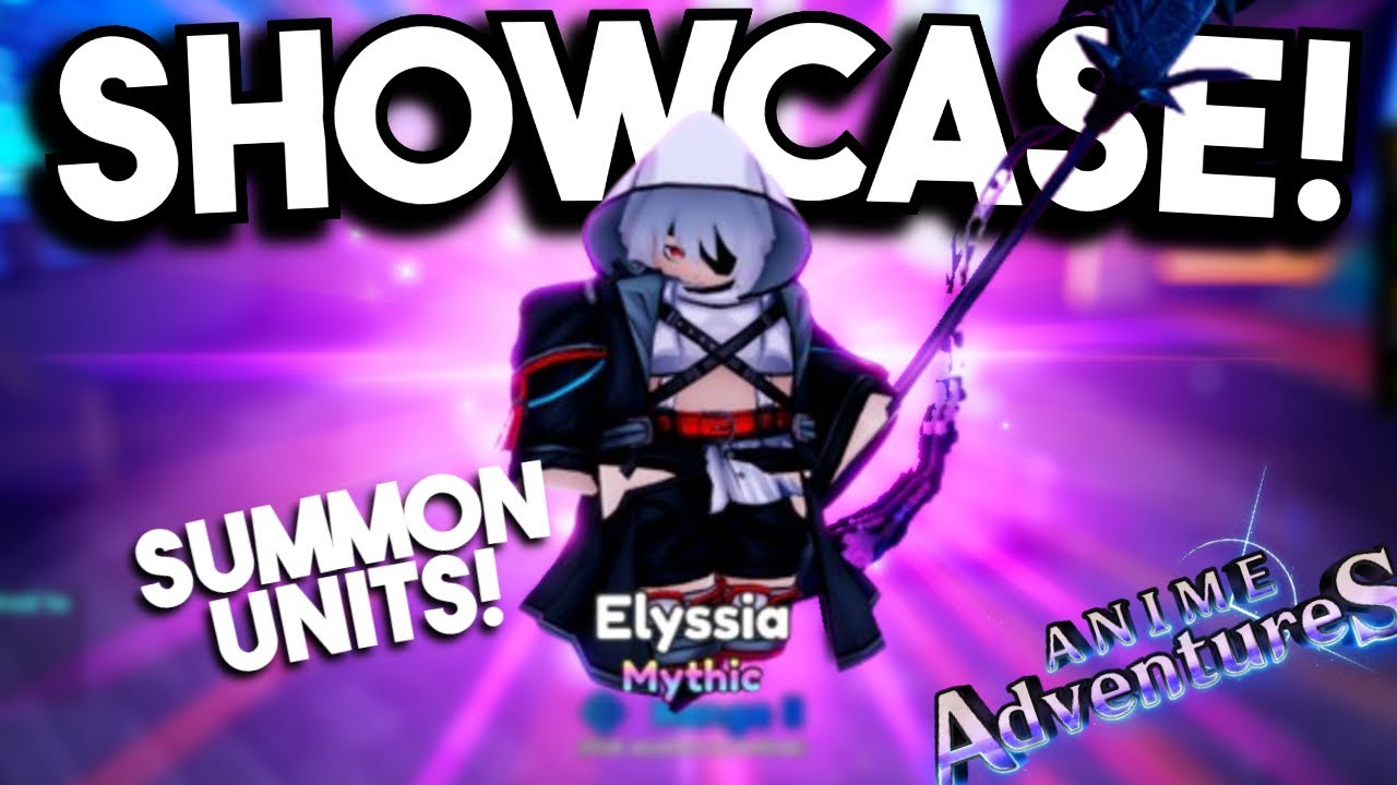 ELYSSIA LVL 100 SHOWCASE IN ANIME ADVENTURE UPDATE 20! - YouTube