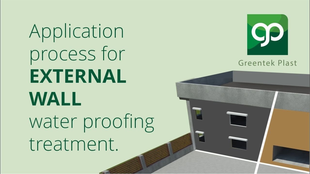 EXTERNAL WALL WATERPROOFING - YouTube