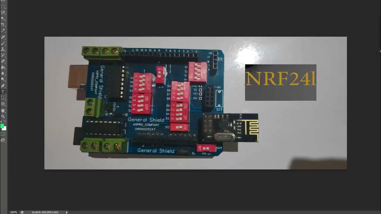 Nrf24l01 Module Send And Receive Stringint Or Any Data Easy And Simple Youtube