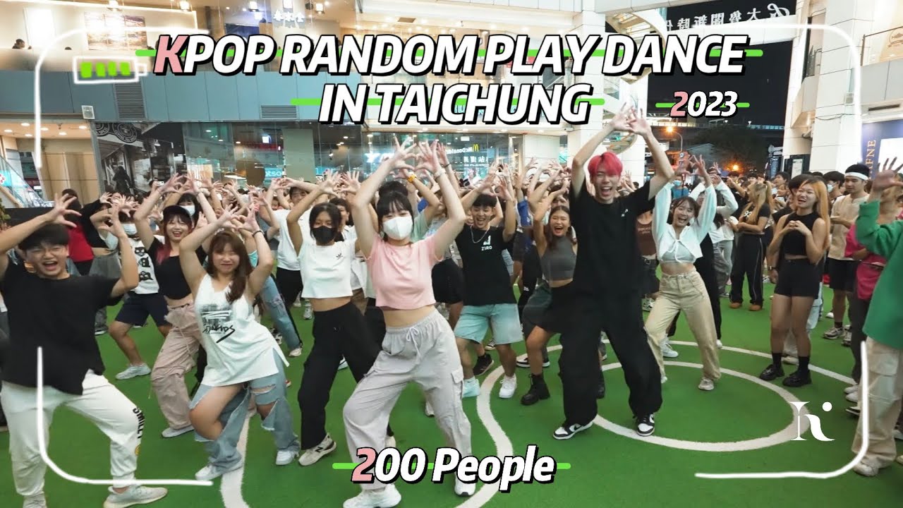 [KEYME] 200 People｜KPOP RANDOM PLAY DANCE in Taichung｜台中大魯閣隨機舞蹈 - YouTube