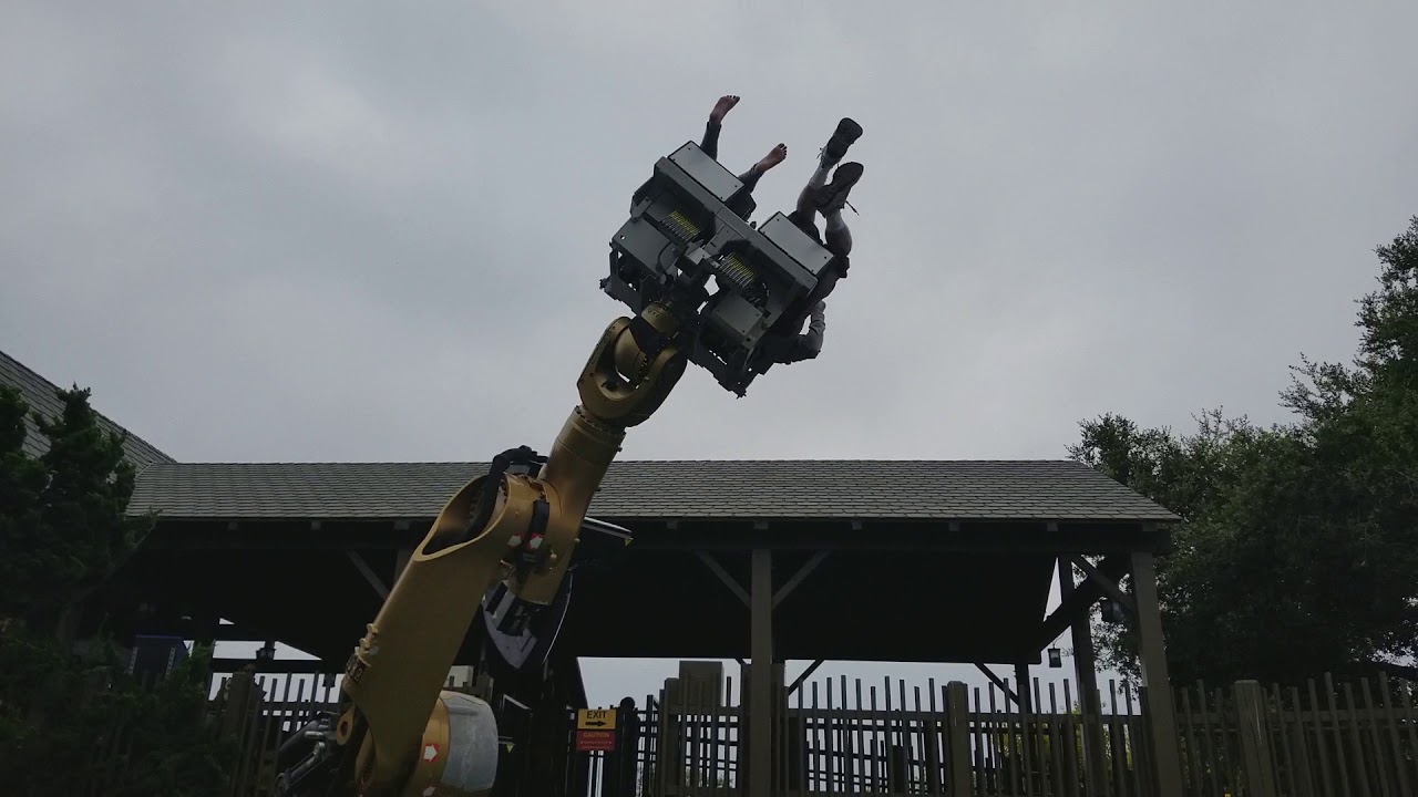 Legoland robot ride - YouTube