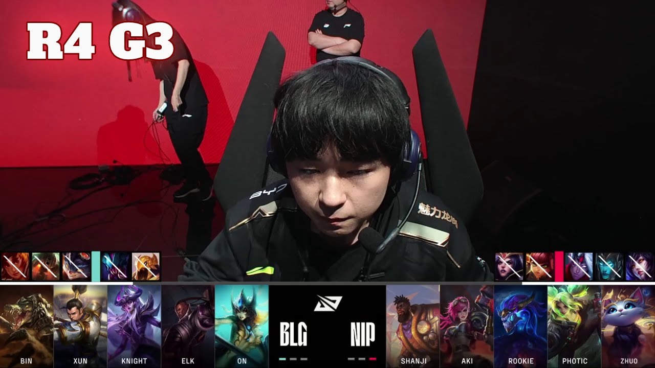 BLG vs NIP - Game 3 | Round 4 S14 LPL Spring Playoffs 2024 | Bilibili Gaming vs Ninjas in ...