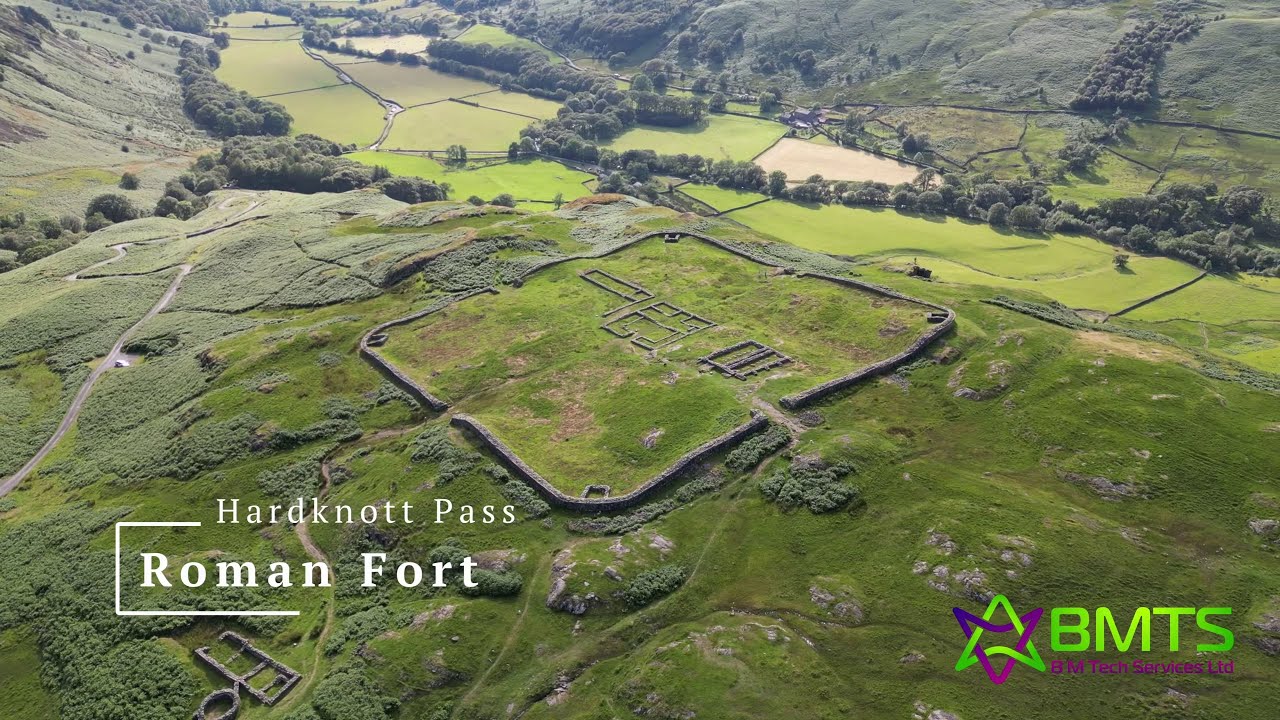 Things to Do in Ravenglass - Hardknott Roman Fort - YouTube