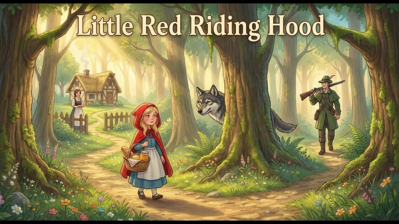 Little Red Riding Hood 🌲 | A Magical Bedtime Fairy Tale - YouTube