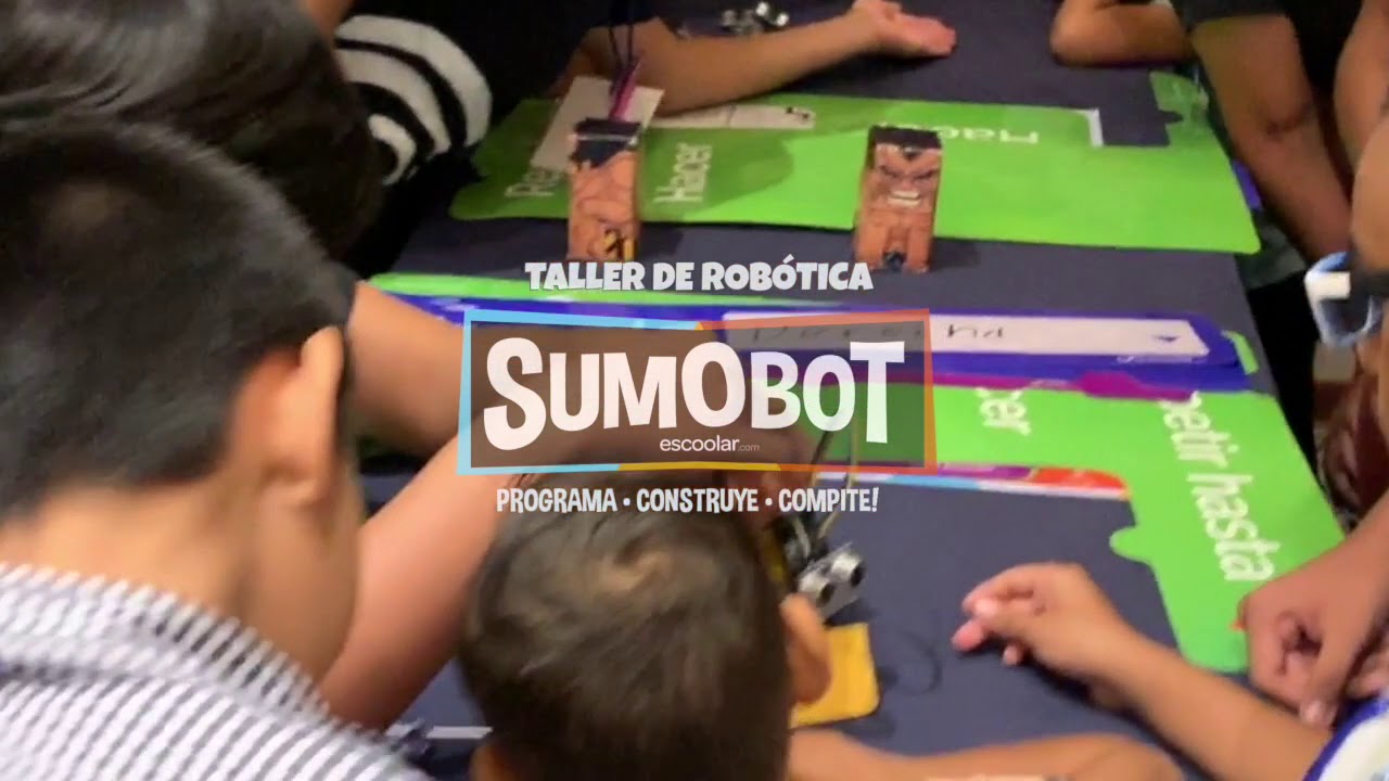 Taller de robótica educativa SUMOBOT - YouTube
