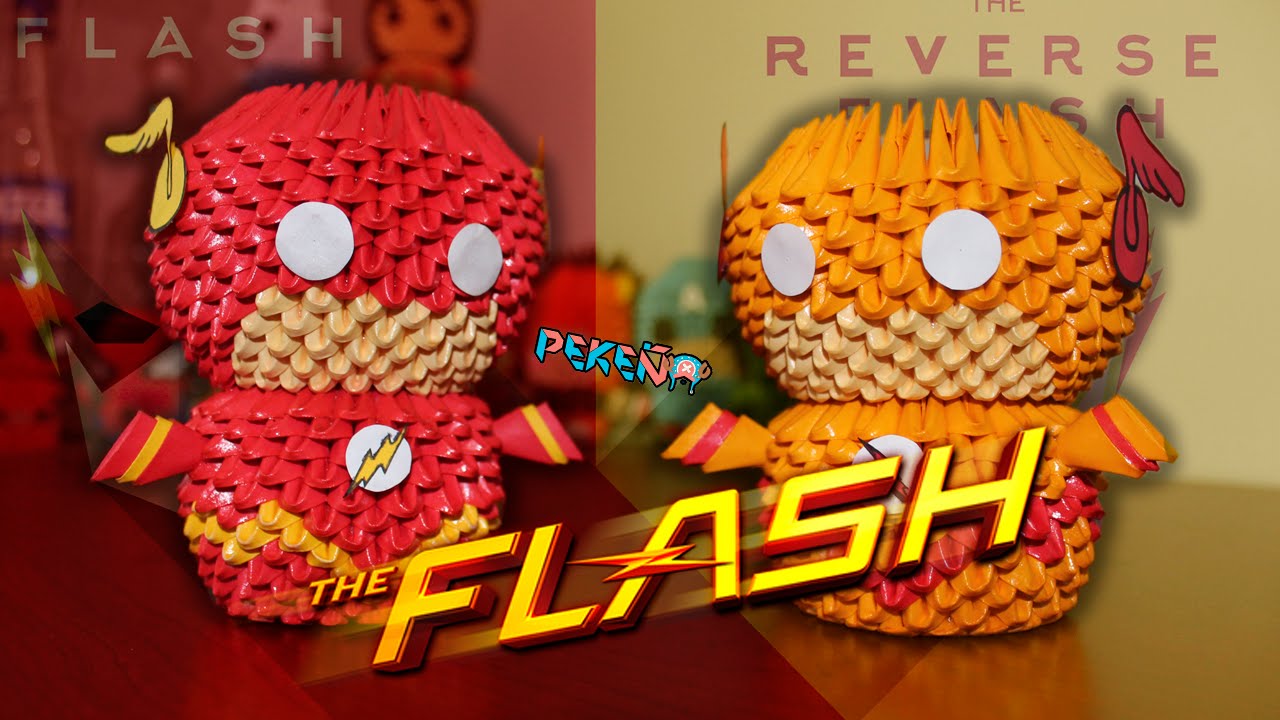Flash 3D Origami | Pekeño 💜 - YouTube