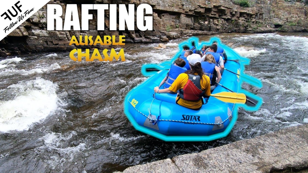 Rafting in the Adirondacks Rapids - Ausable Chasm (HIT SUBSCRIBE) - YouTube