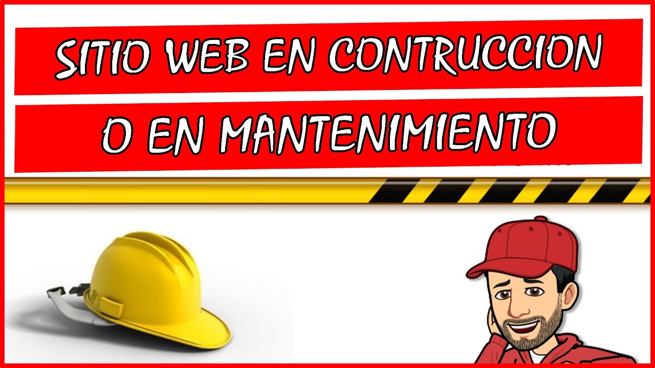 🖐️ Sitio o pagina web en construcción o mantenimiento, wordpress 157 ...