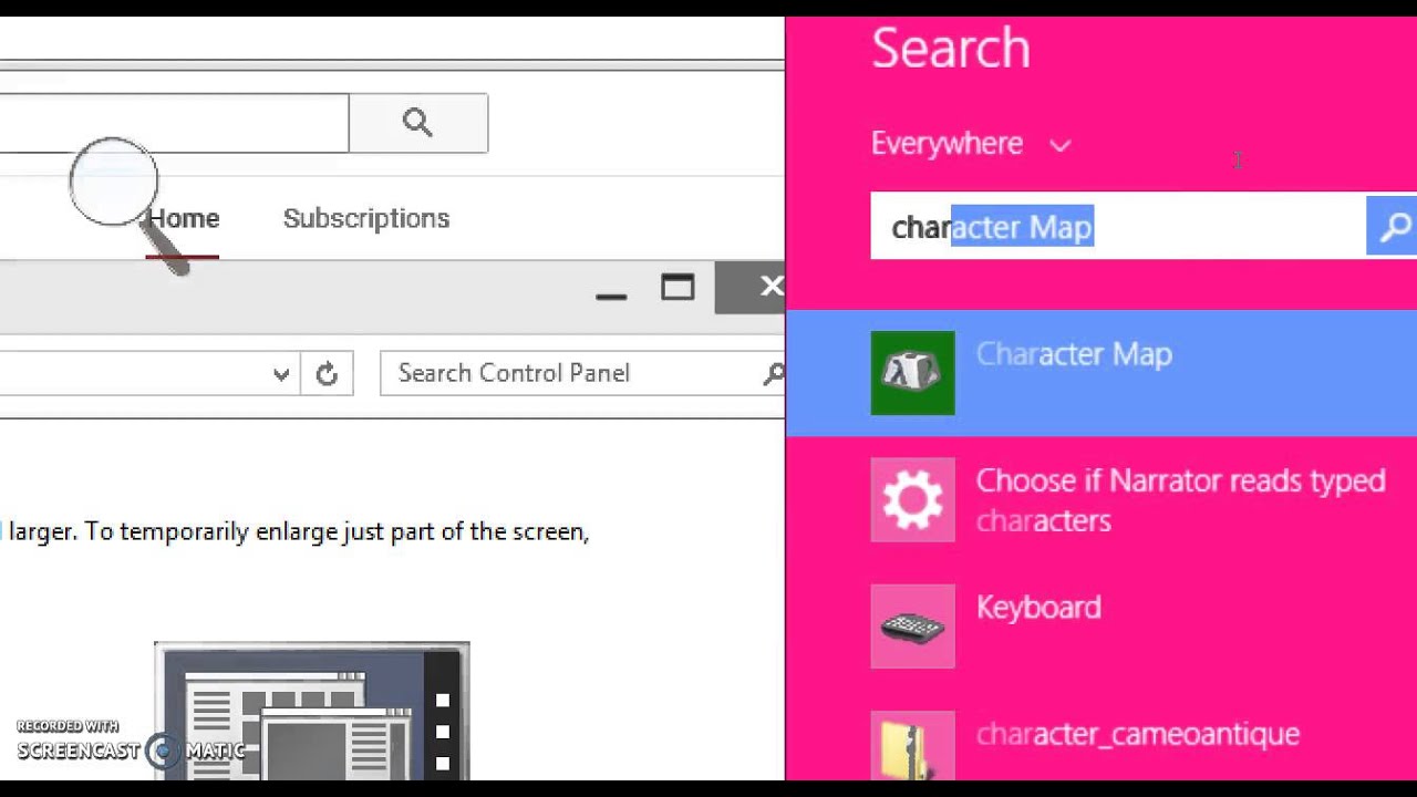 Silhouette Studio: ENLARGE Samantha Character Map - YouTube
