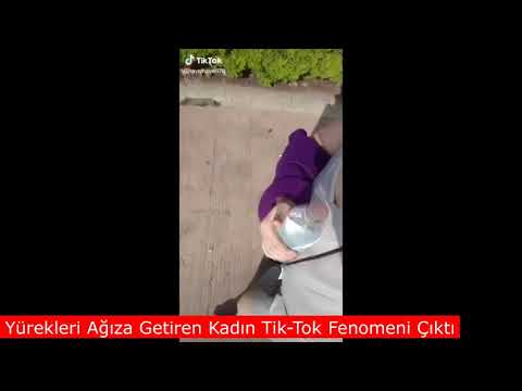 Yürekleri Ağıza Getiren Kadın Tik-Tok Fenomeni Çıktı