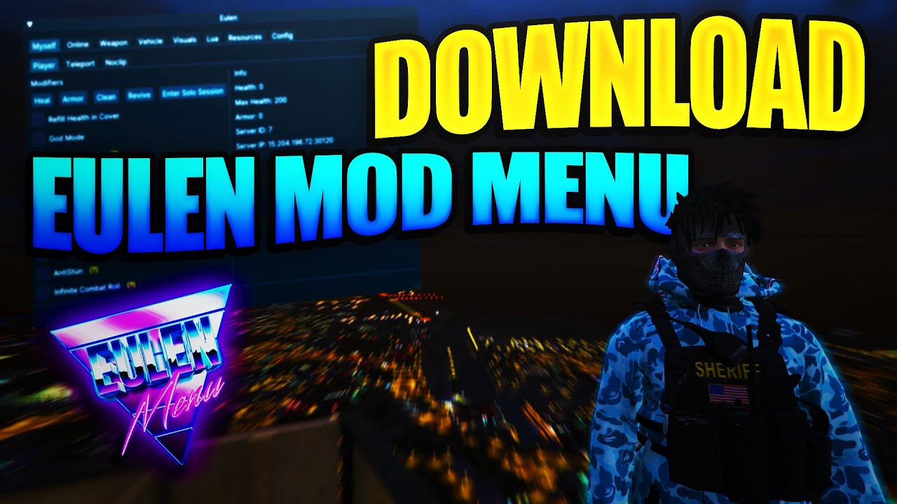 How To Download EULEN Mod Menu in FiveM (DOWNLOAD IN DESCRIPTION) - YouTube