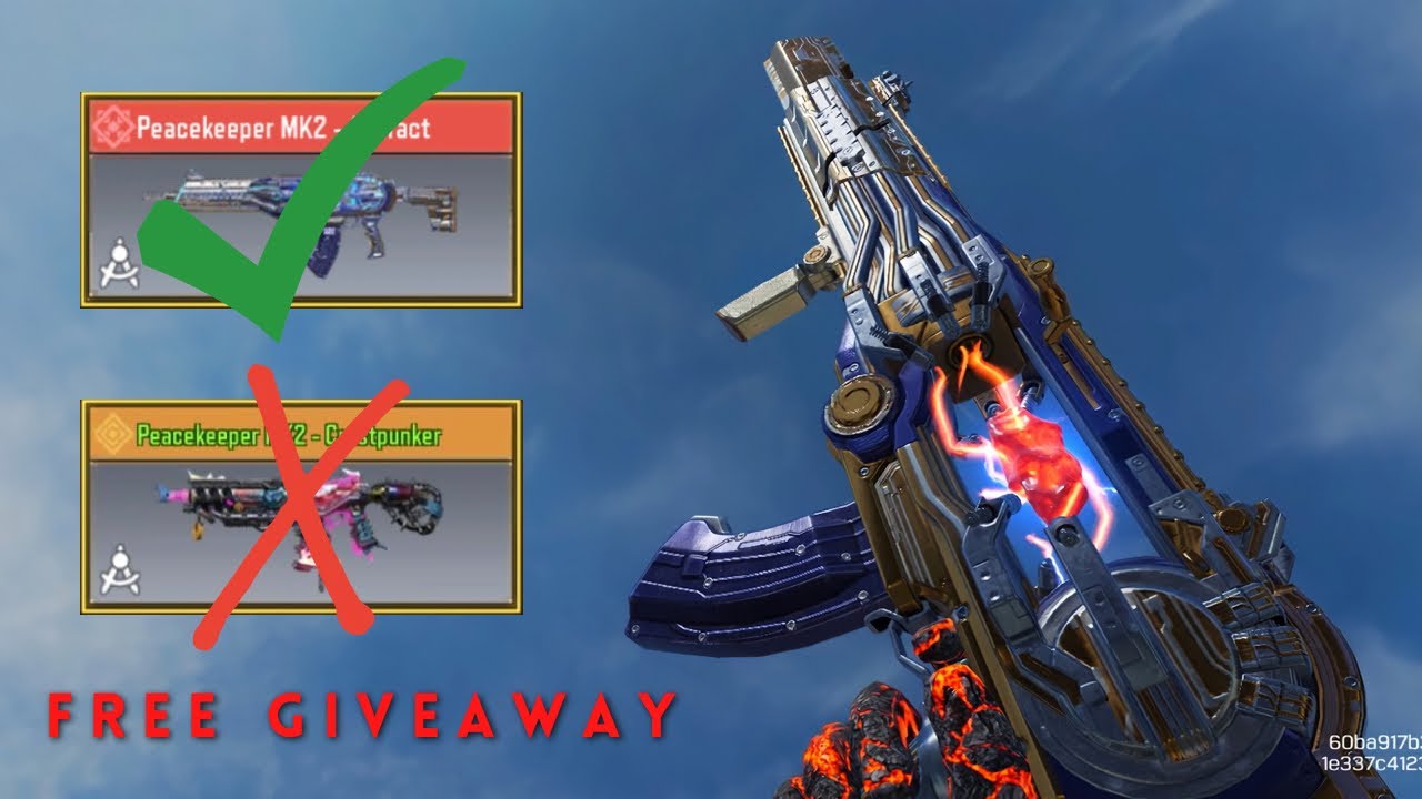 Mythic Peackeeper 😍 Legendary Peacekeeper 🤮 CODM - YouTube