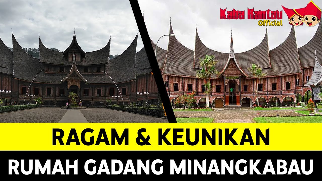 Inilah Deretan Jenis Rumah Gadang Minangkabau - YouTube