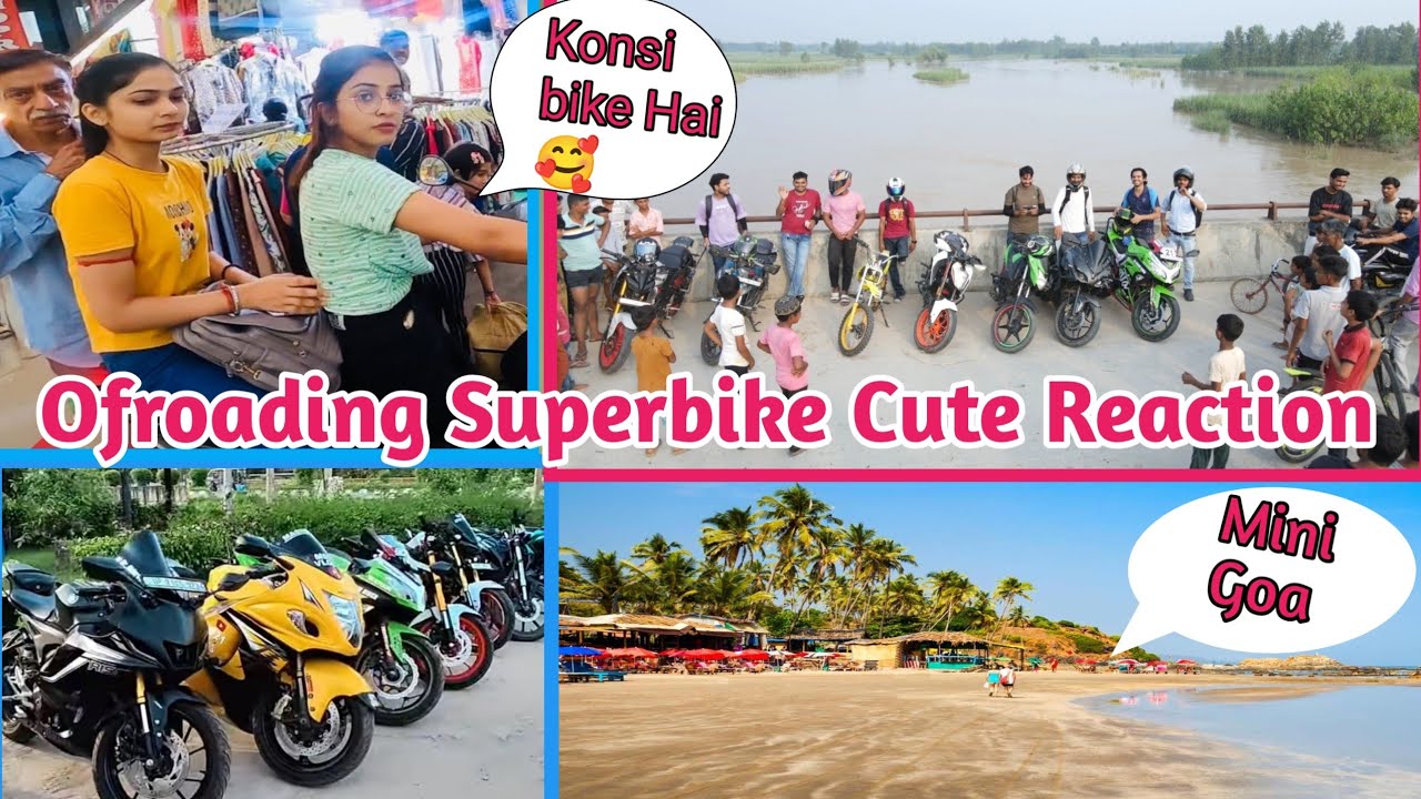 Off Roadinng Cute Girls Reaction|Crazy 🤣 public Reaction|Cute Girls ...