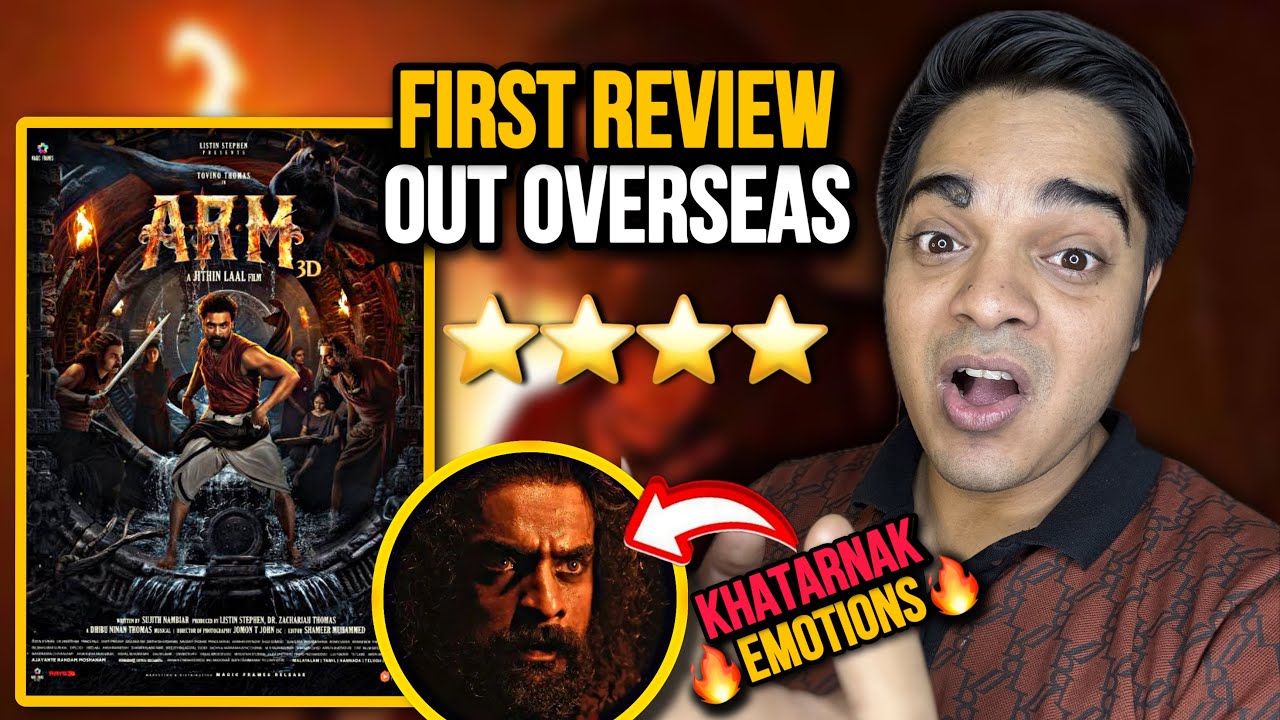 ARM First Review From Overseas | Tovino Thomas ARM Movie First Review ...
