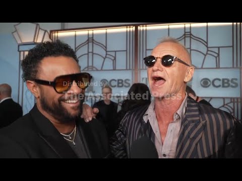 Sting and Shaggy, John Leguizamo tout live theater ahead at Tony's