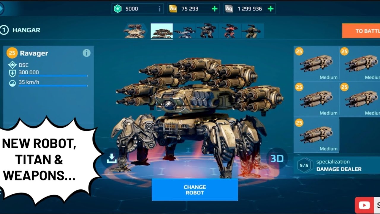 Meet 6-Legged Ravager! Regulator Machine Guns with Devourer Titan’s ...