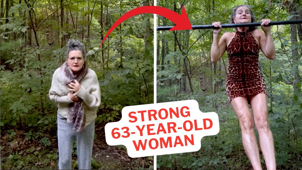 63-Year-Old Woman Showcases Her Incredible Strength - YouTube