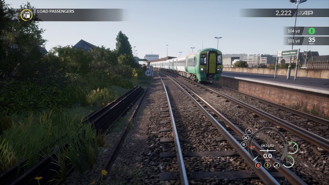 Train Sim World - BR Class 377 - All Stops, Seaford to Brighton - YouTube
