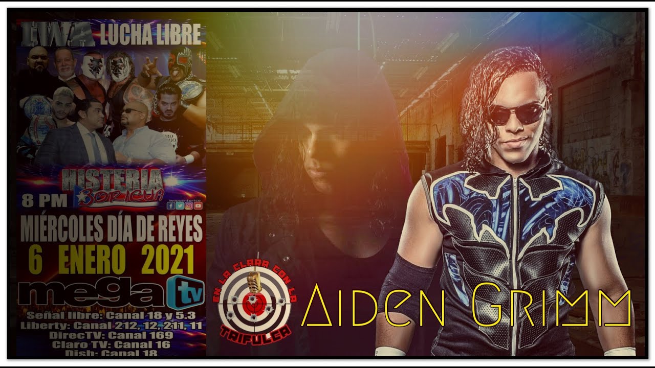 Aiden Grimm nos habla de Histeria Boricua de la IWA, un regalo del día de Reyes - YouTube