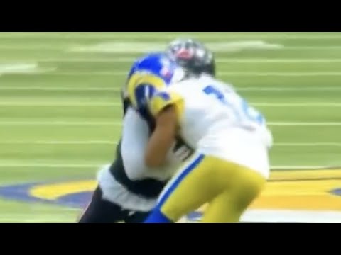 Puka Nacua runs off field with blood down his face in Rams injury scare ...