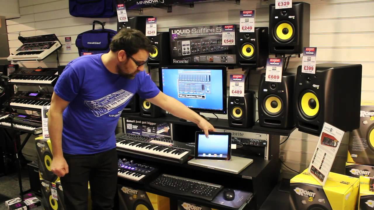 Focusrite Novation Launchkey Exclusive! Academy Of Sound TV - YouTube