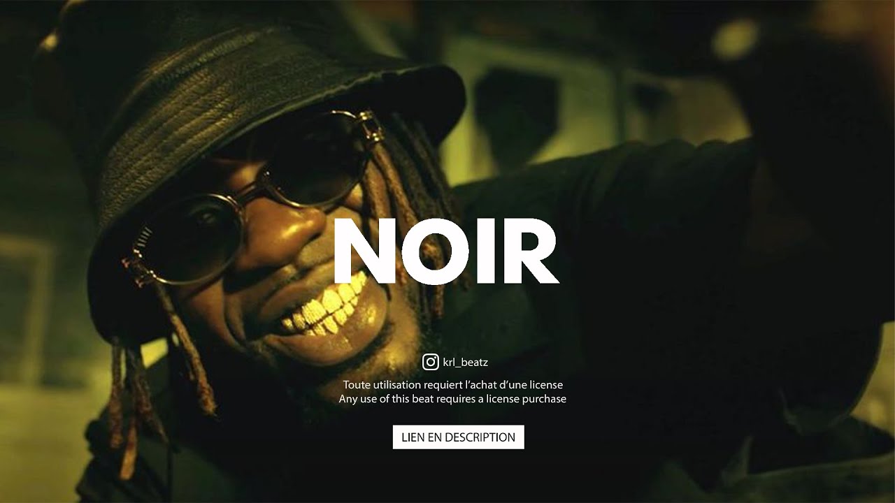 Gazo x Leto x 1PLIKÉ140 Type Beat - "NOIR" | Instru Drill | Instru Rap ...