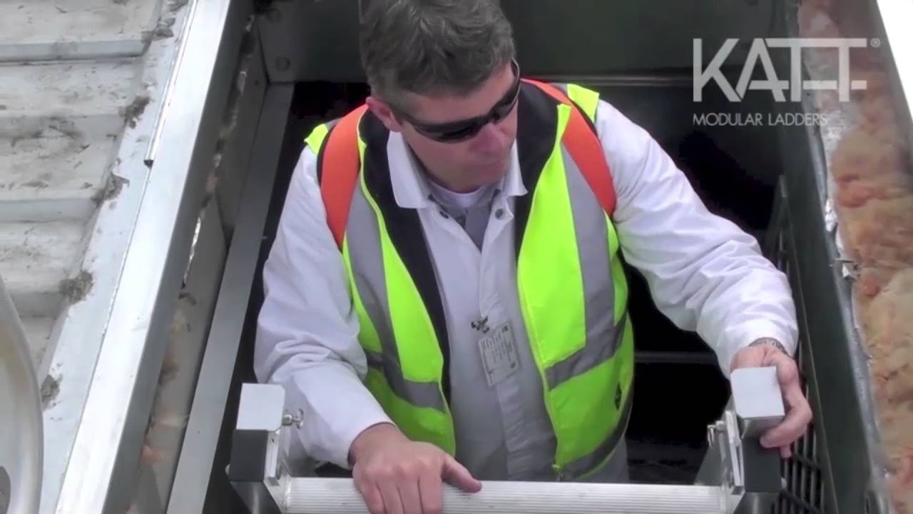 FixFast Retractable stiles for internal KATT ladders - YouTube