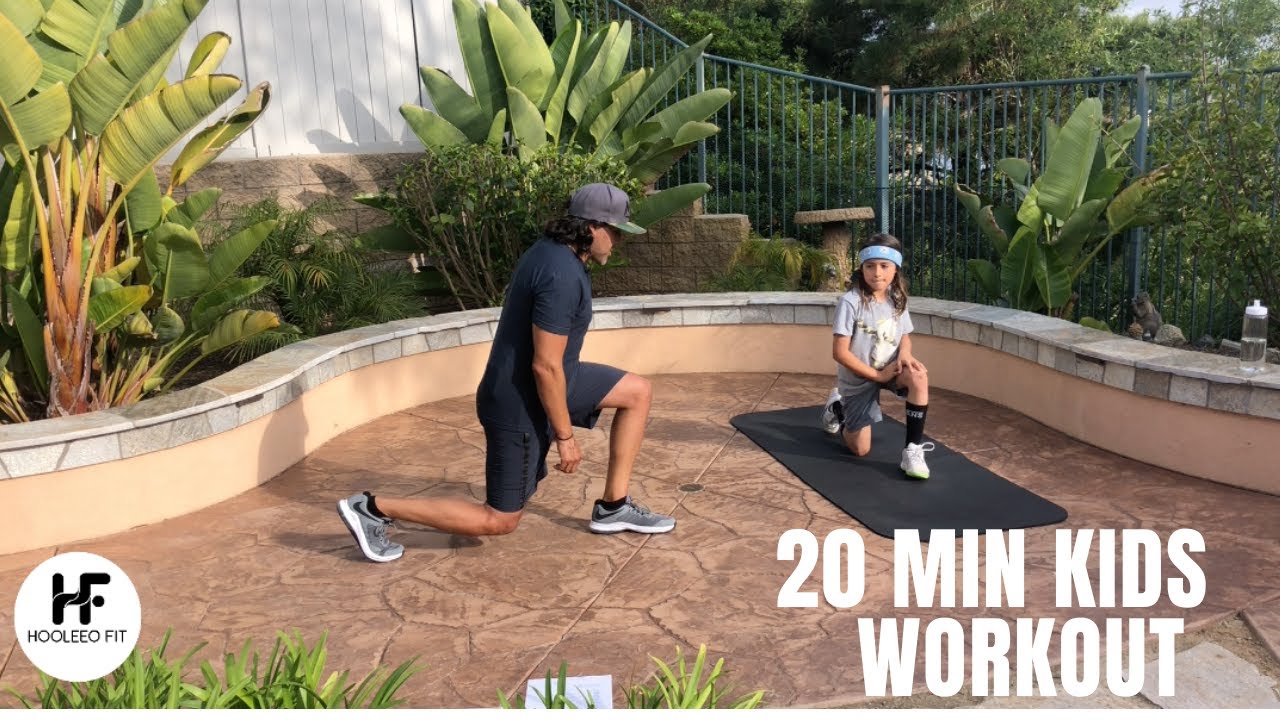 20 min kids workout - YouTube