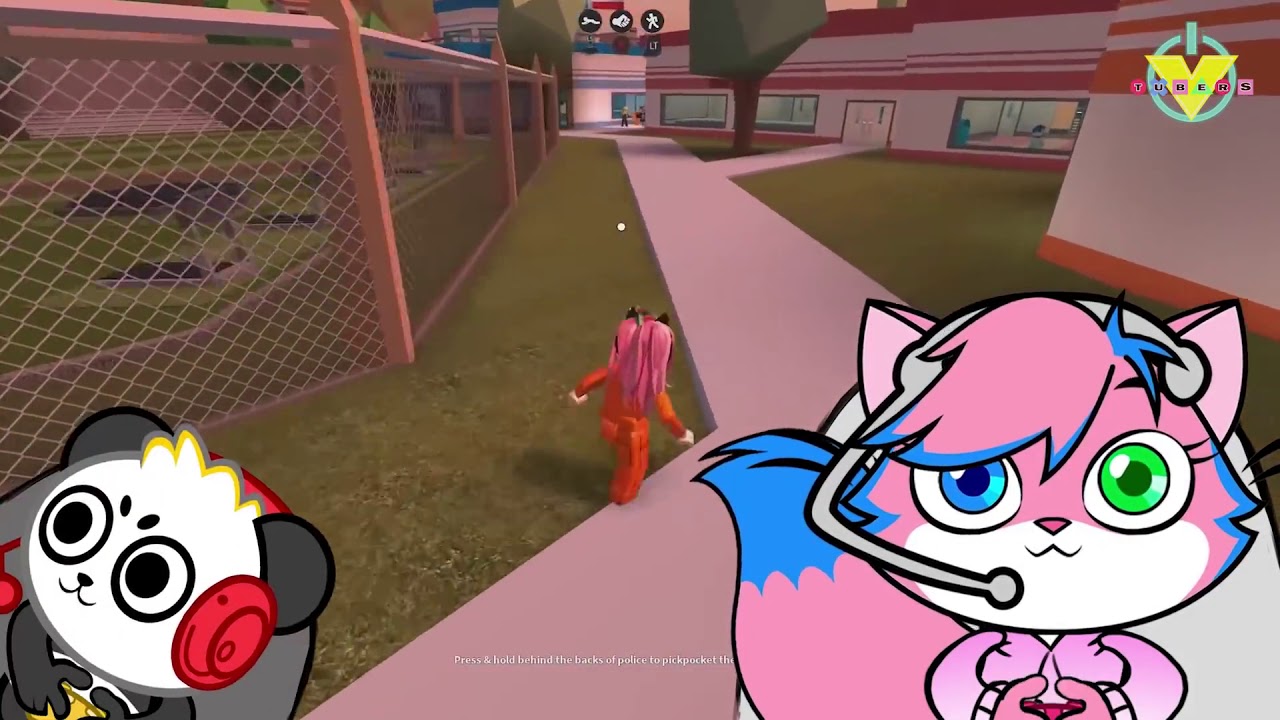 Roblox Jailbreak Let's Play with VTubers Combo Panda Vs Alpha Lexa ...