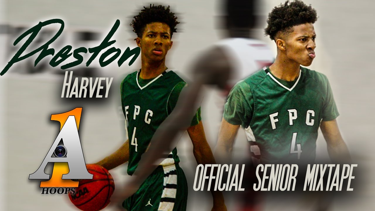 C/O 2017 6'1" Preston Harvey Official Senior Mixtape - YouTube