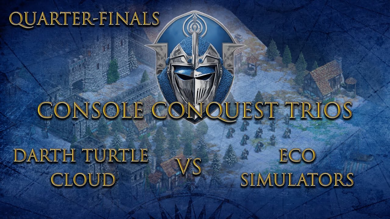 Console Conquest Trios - Darth turtle cloud vs Eco Simulators - Quarter ...